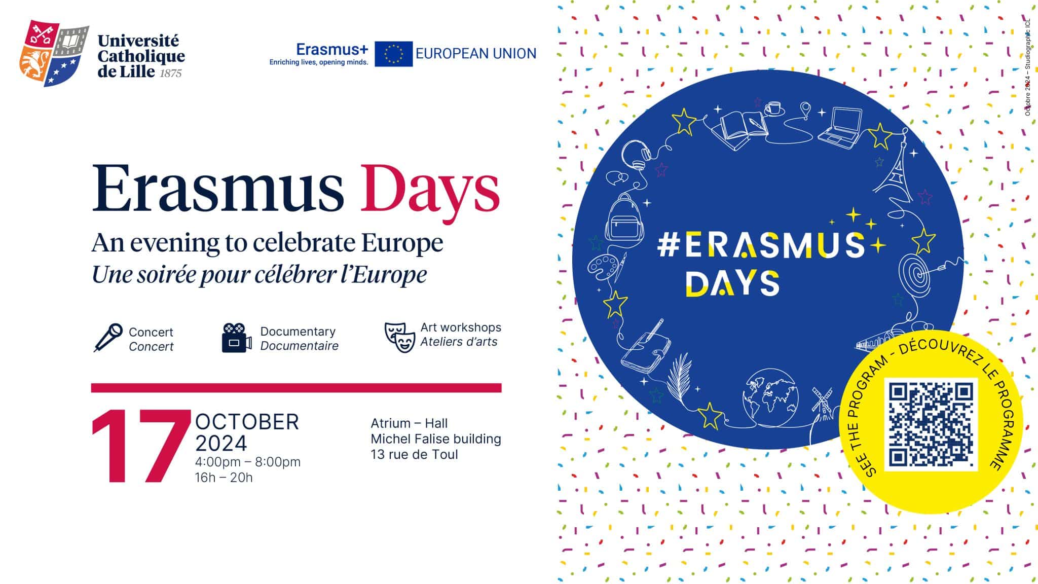 Erasmus Days 2024 | Université Catholique de Lille